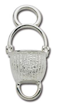 LeStage Basket clasp (Nantucket basket, petite) – Butterfly Beach Jewelers